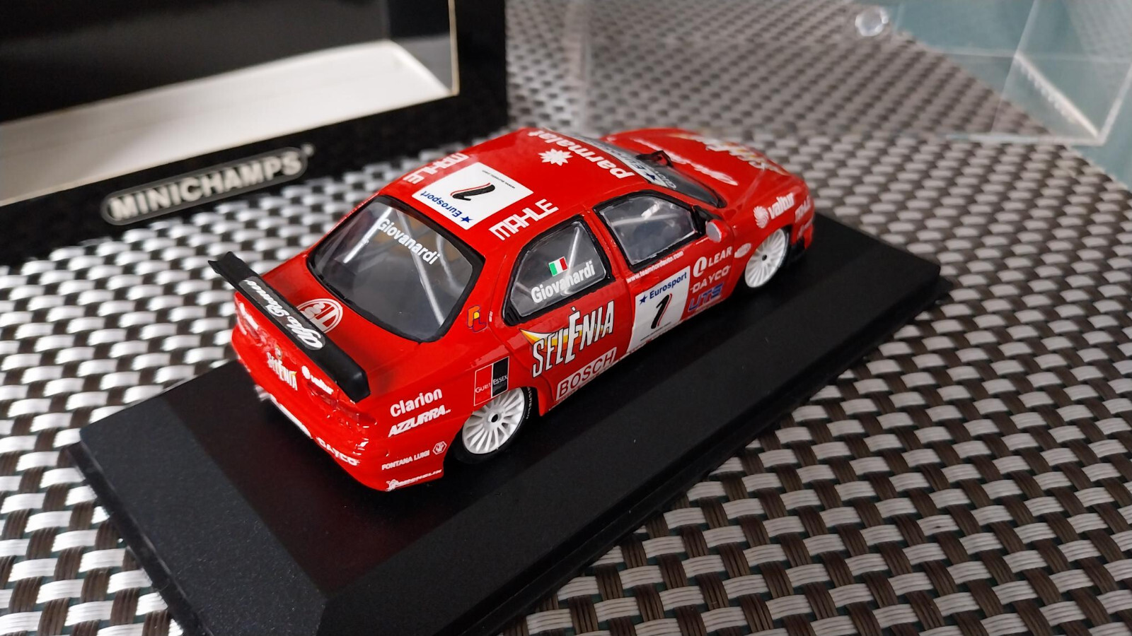 Alfa Romeo 156 Super Tourenwagen FIA Euro Champion 2000 Giovarnadi 1:43 ...