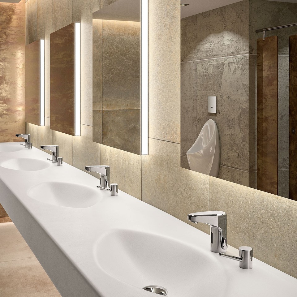 Conti+ Ruby 5 lpm Battery Powered Bathroom Sensor Mixer Tap SKU CT132.000.11 | eBay UK