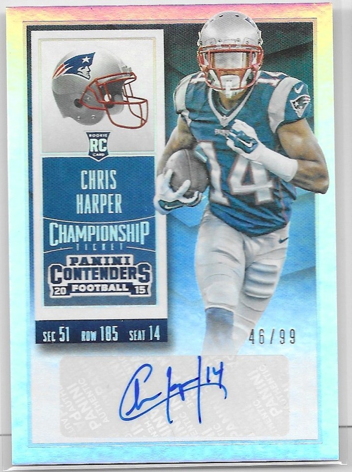 New England Patriots You Pick NFL Trading Card Singles - Rookie Auto ...
