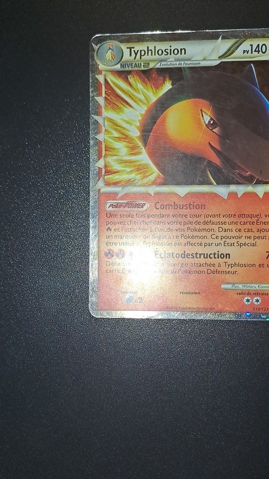 carte pokemon Typhlosion Prime 110/123 HeartGold et SoulSilver ...