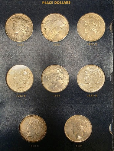 Peace Dollars Complete Set 1921-1935 | eBay