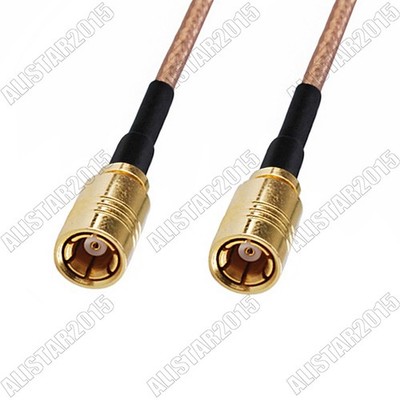 SMB Female to SMB Female Strsight Extension Radio RF Pigtail RG316 ...