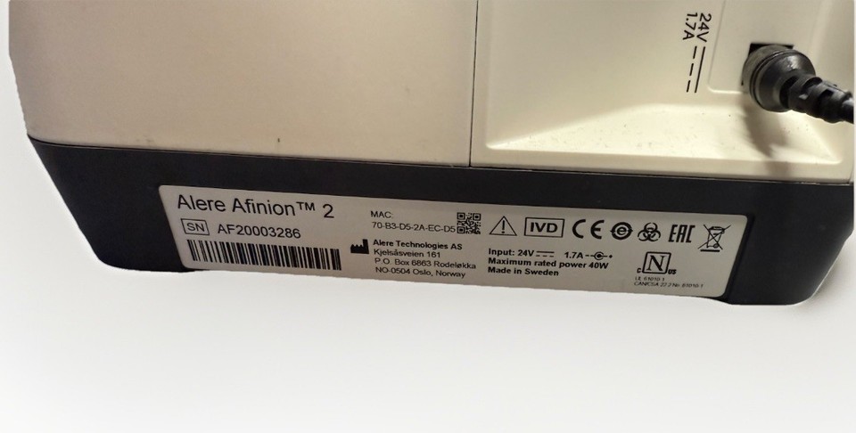 Abbot Afinion 2 Blood Analysis Testing Machine | eBay