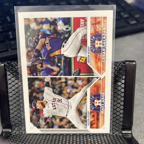 2023 Topps Update Series - Rookie Combos Us318 Matt Gage Cesar Salazar ...