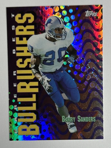 1999 Topps Career Best Bullrushers Barry Sanders #SB27 | eBay