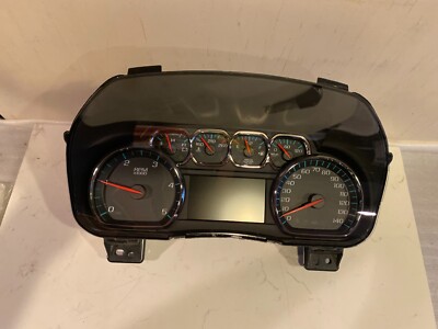 CHEVY GMC SPEEDOMETER 0 MILLES CLUSTER GAUGES SUBURBAN TAHOE 2015-17 ...