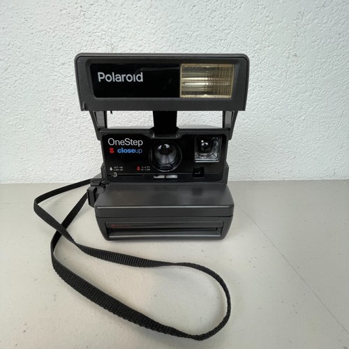 Vintage Polaroid Camera One Step Close Up 600 Instant Film Flash ...