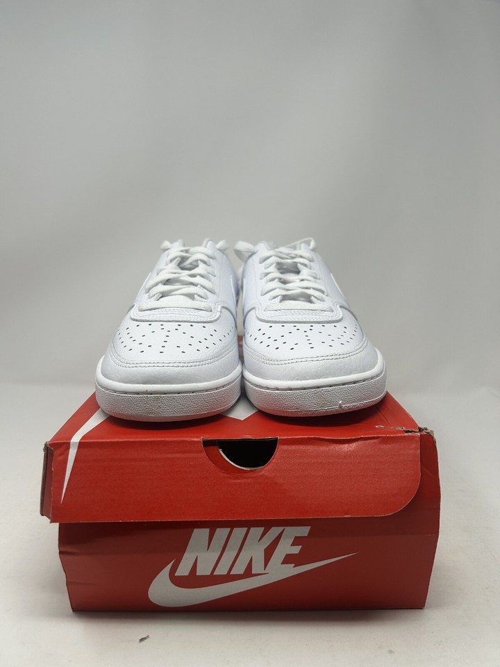NEW Nike Court Vision Lo Low ‘Triple White’ Shoes CD5463-100 US Men's ...