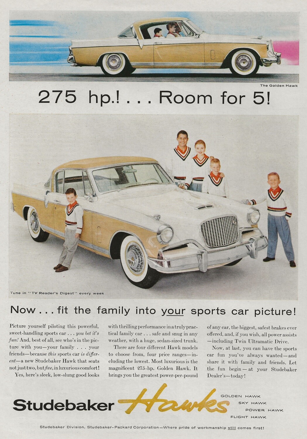 1956 Studebaker Golden Hawk