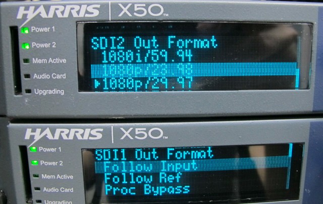 Harris Selenio X50 Intelligent Frame Synchronizer and Converter X50-av ...