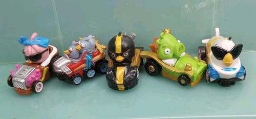 Hasbro Rovio Angry Birds Mini Cars Go! Telepods Kart Racers Lot of 5 | eBay