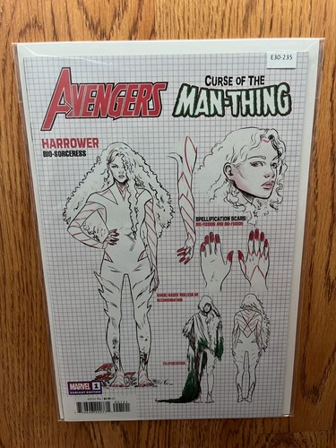 Avengers 1 Curse Of The Man-Thing Marvel Comics 9.8 Variant E30-235 | eBay