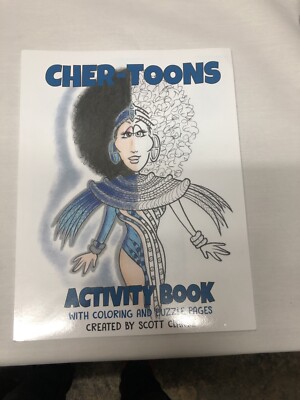 Cher-toons, Activity Book: Cher-toons, Activity Book, Cher Coloring ...