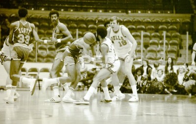 Original NBA Negative 1974 Phoenix Suns Charlie Scott vs Bulls Norm Van ...