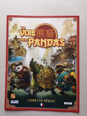 LIVRET DE REGLE EN FRANCAIS /LA VOIE DES PANDAS/WAY OF THE PANDA | eBay