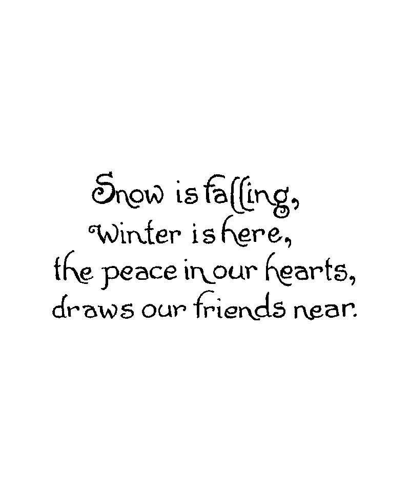 Snow Friends Quotes