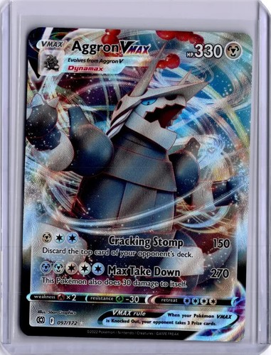 Aggron VMAX 097/172 Brilliant Stars Ultra Rare Pokemon Card | eBay UK