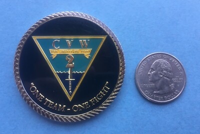 US NAVY CHALLENGE COIN - CARRIER AIR WING TWO (CVW-2) "TEAM BROADSWORD ...