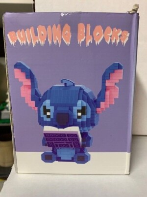 Cute Stitch with book , 674pcs,11cm | eBay