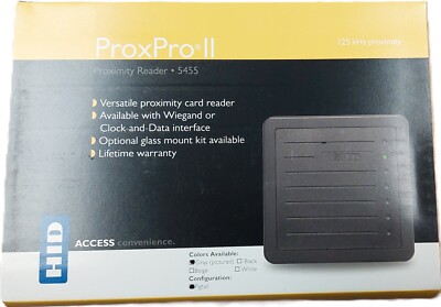 HID ProxPro II Proximity Reader Wall Switch Reader 5455BGN00 | eBay