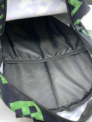 Minecraft CREEPER All Over Print 16" Backpack Book Bag Tote Bioworld ...