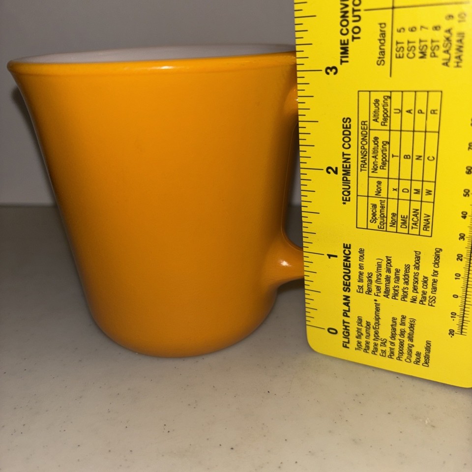 Vintage Corning Mug Solid Butterfly Gold 70s | eBay