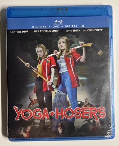 Yoga Hosers (Blu-ray, 2016) Kevin Smith Johnny Depp Harley Quinn Smith ...