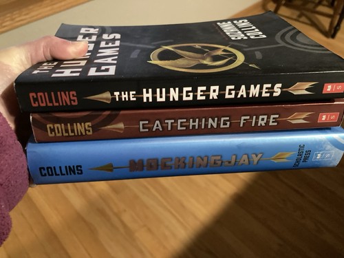 The Hunger Games Full Book Series, Two Paperback And One Hardcover | eBay