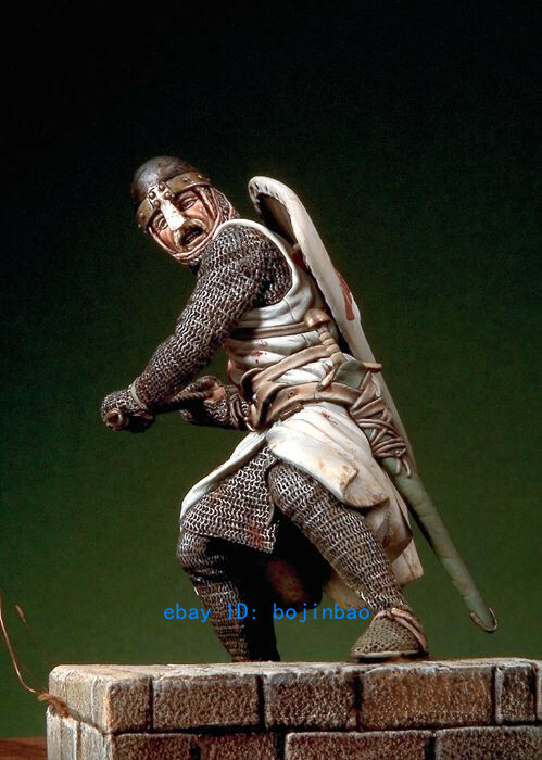 1/18 Scale 90mm Ancient Knight Model Kits Unpainted Unassembled Garage ...