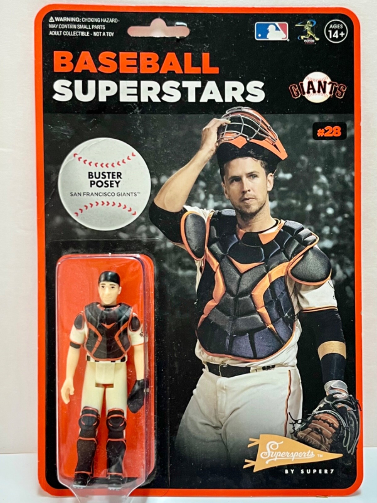 Super7 Supersports Baseball Superstars Wave 1 Buster Posey Action ...