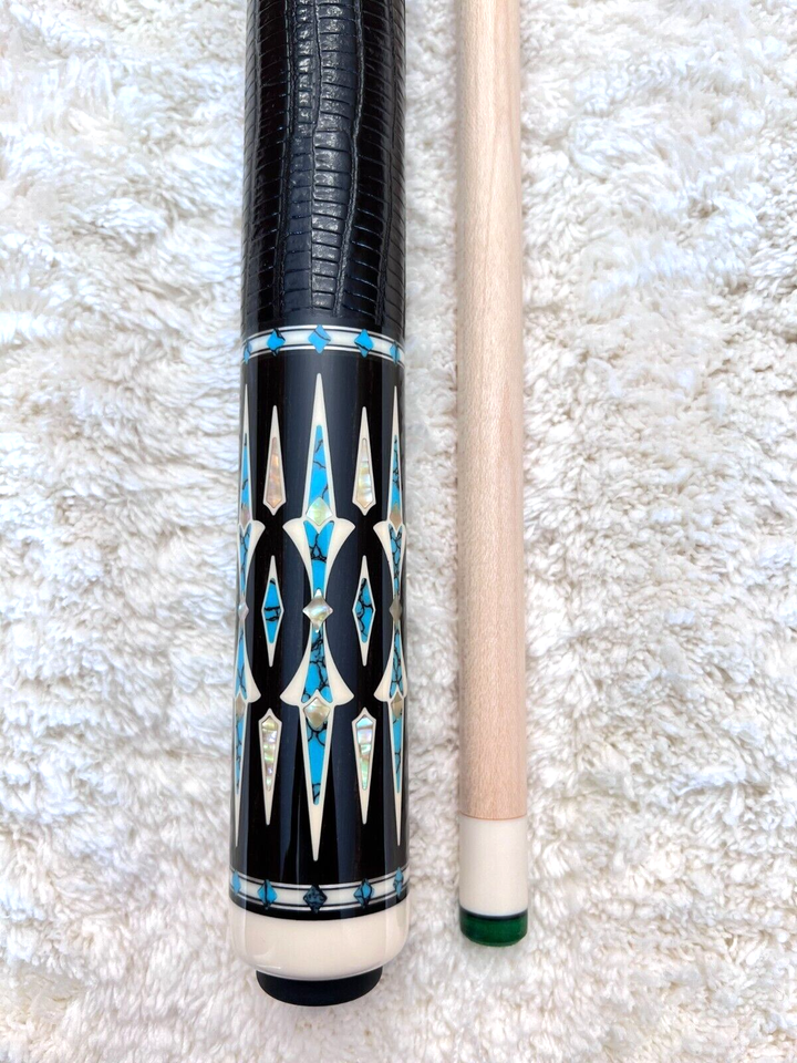 Pechauer DA3T Limited Edition Pool Cue, #7/75, FREE HARD CASE (Ebony ...