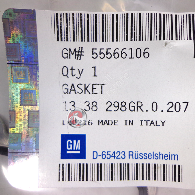 Vauxhall Gasket - Genuine - 55566106 for sale online | eBay