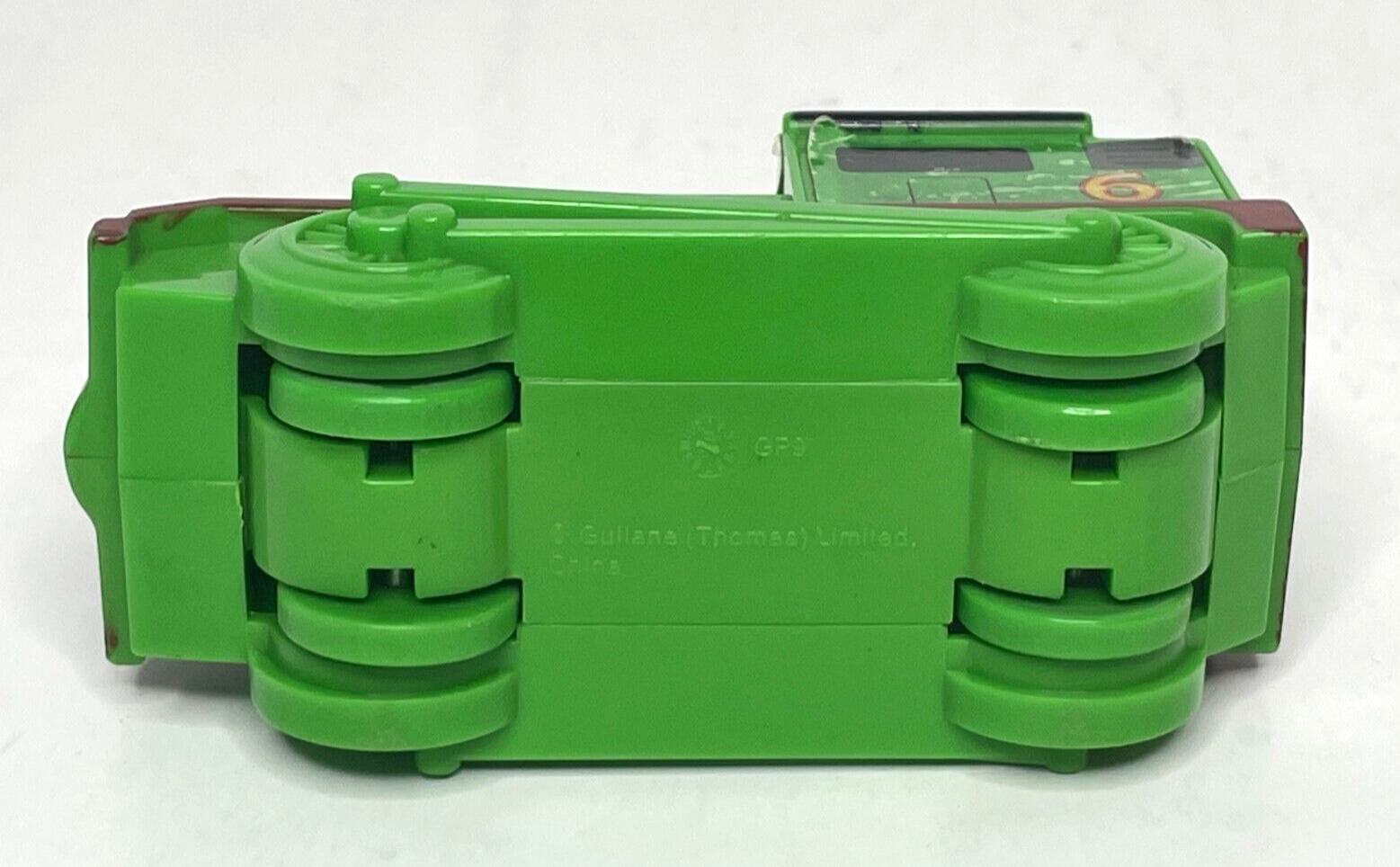 Thomas the Train Percy Number 6 Railway all plastic fixed green wheels ...