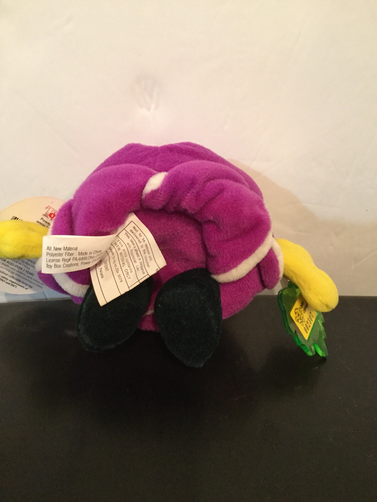 Vintage Toy Box Creations Veggie Seedies 1997 4" Cabby Cabbage Plush. H ...