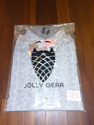 Jolly Gear Triple Crown Button Down Short Sleeve Hoody w Separate ...