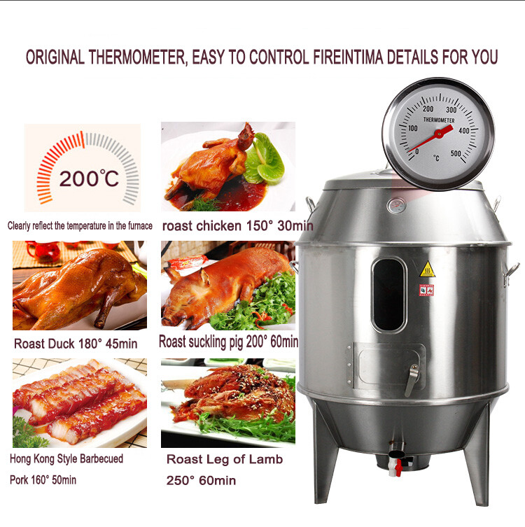 LP Peking Crispy Gas Duck Oven Chicken Roasting Kitchen Cooker 2800Pa ...