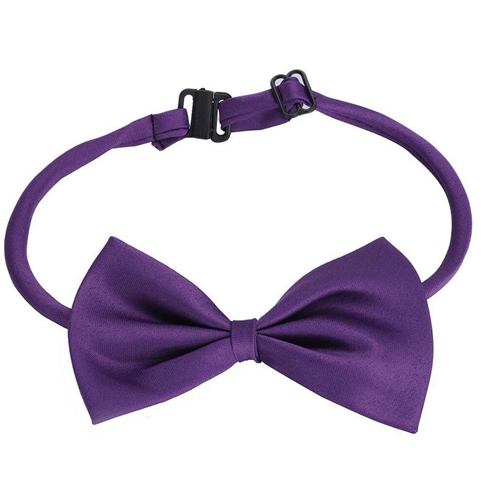Dog Cat Bow Tie Solid Color Bowknot Cute Adjustable Puppy Kitten ...