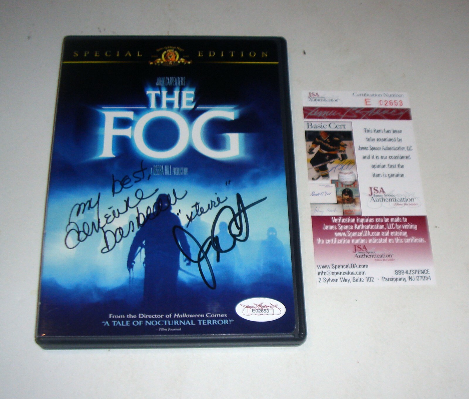 John Carpenter Autographed Memorabilia | Signed Photo, Jersey ...