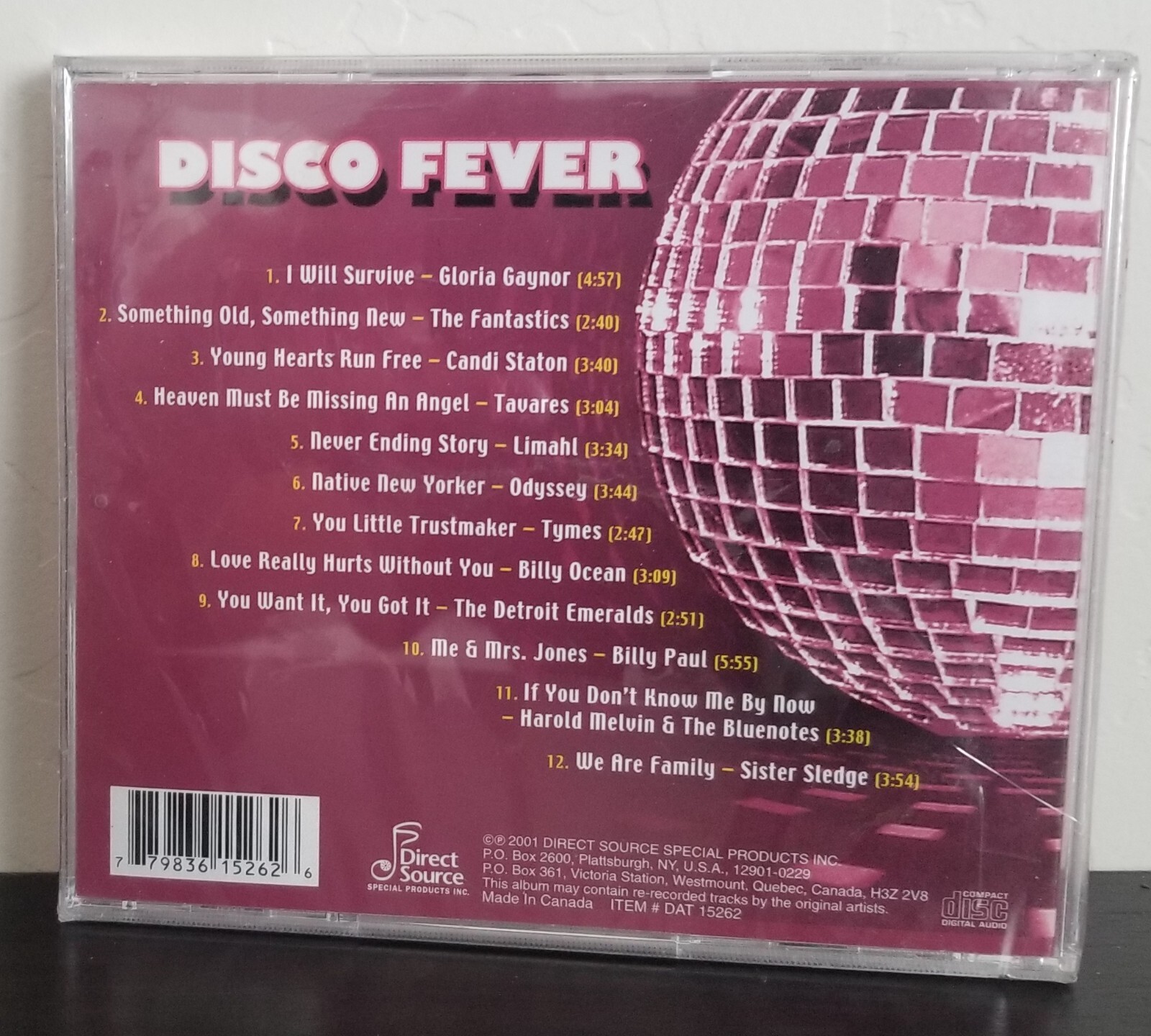 Disco Fever (Various CD) Direct Source New Sealed 70's | eBay