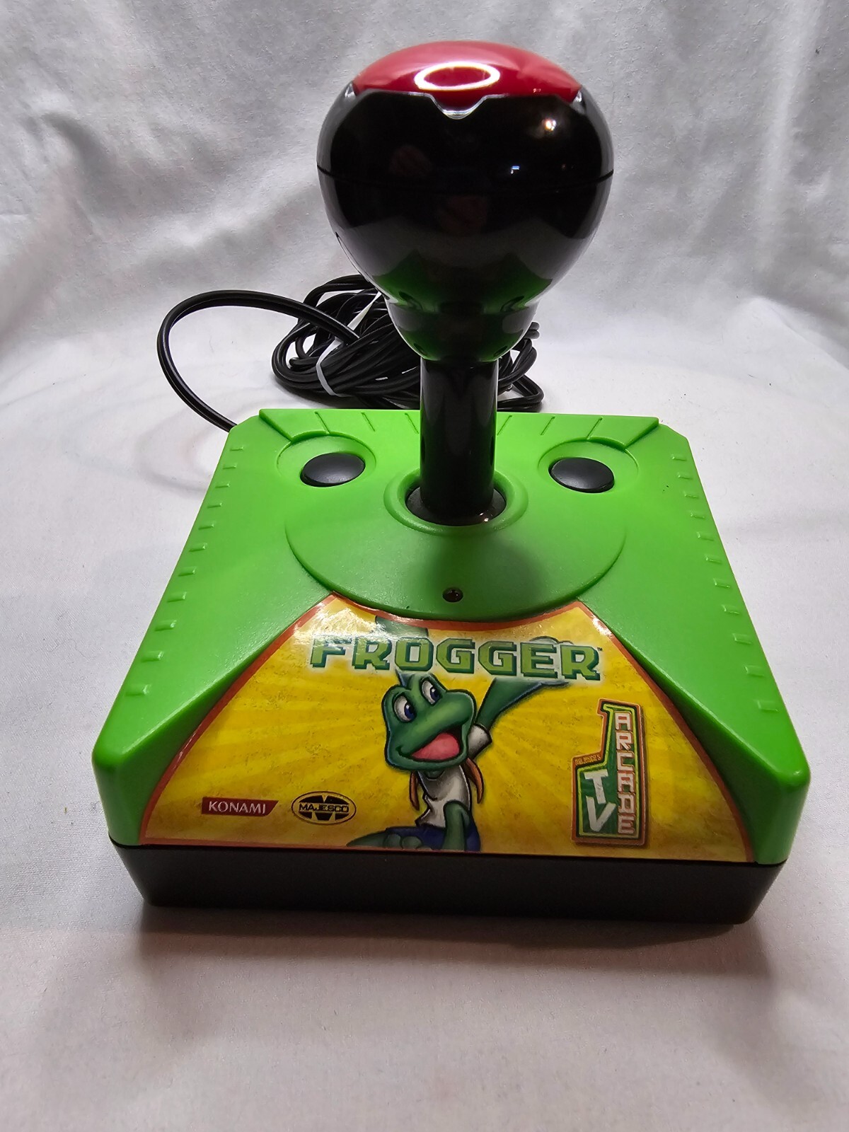 Konami Frogger Plug & Play TV Game Handheld Arcade Joystick Controller ...