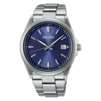 SEIKO SELECTION S SBTM349 Stainless Steel Radio Solar Watch Blue Dial 39.8mm NEW | eBay