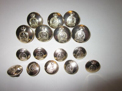 Vintage lot of Legion Uniform buttons 7 large 9 small | eBay