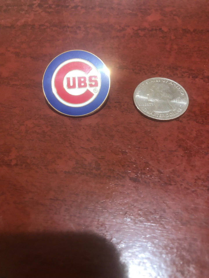CHICAGO CUBS LOGO PIN BY PETER DAVID, LTD EDITION, NEW , LARGE, HIGH ...