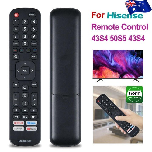 AU EN2CG27H Remote Control fit for Hisense TV 43S4 50S5 43S4 50S5 with ...