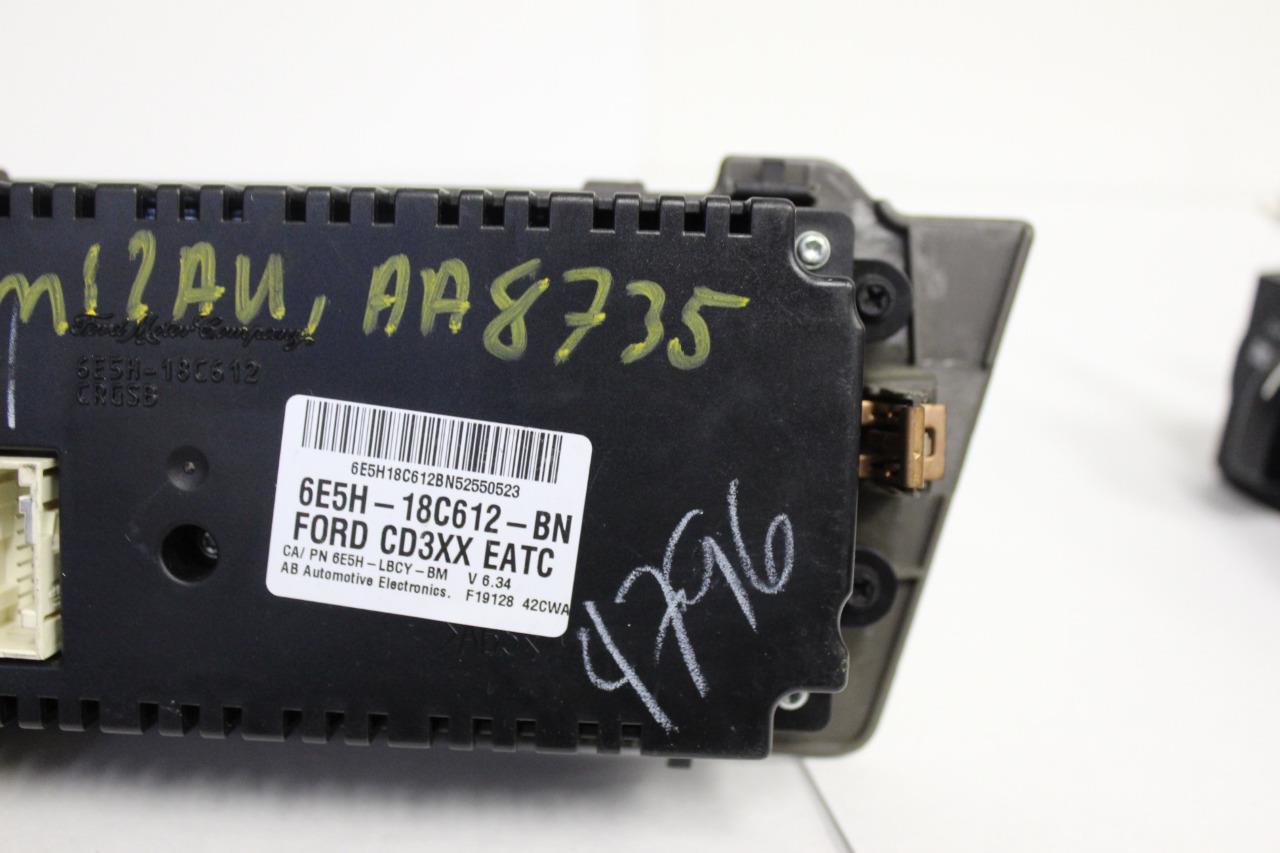 06-09 FORD MERCURY FUSION A/C HEATER CLIMATE CONTROL 6E5H-18C612-BN RE# ...