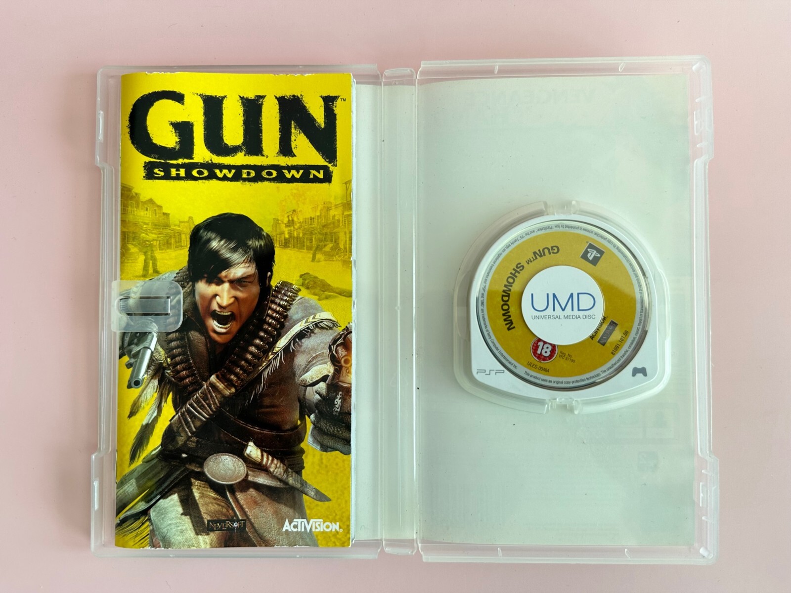 psp GUN SHOWDOWN Game (Works On US Consoles) REGION FREE PAL UK Version ...