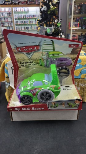 NIB WINGO DISNEY PIXAR CARS RIP STICK RACERS TOY CAR WHEELIE J5950 | eBay