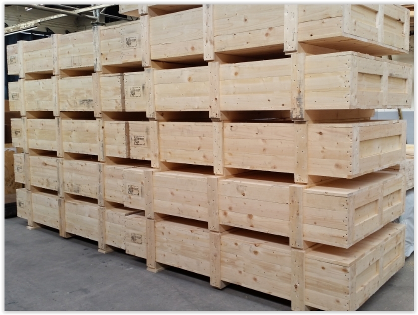Wooden Shipping Crates - Export Packing Cases / Boxes - 1m x 1m x 1m ...