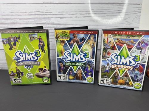 The Sims 3 Bundle Super Natural - Seasons High End Stuff - PC WIN/MAC ...