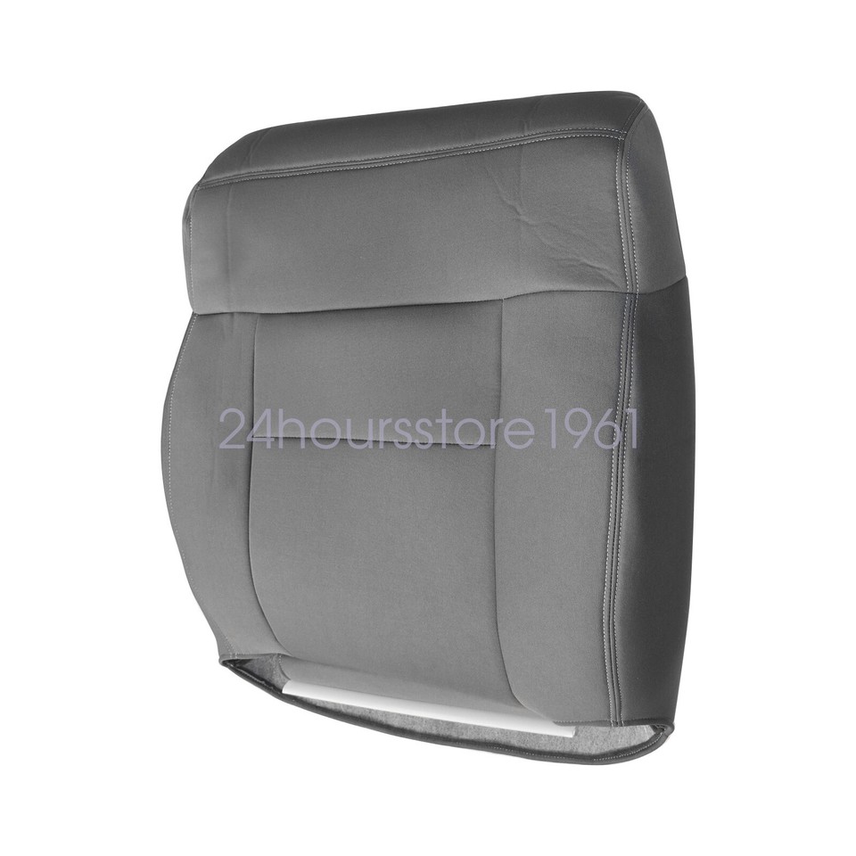 For 2004-2008 Ford F150 Lariat Front Cloth Seat Cover Gray & Driver ...